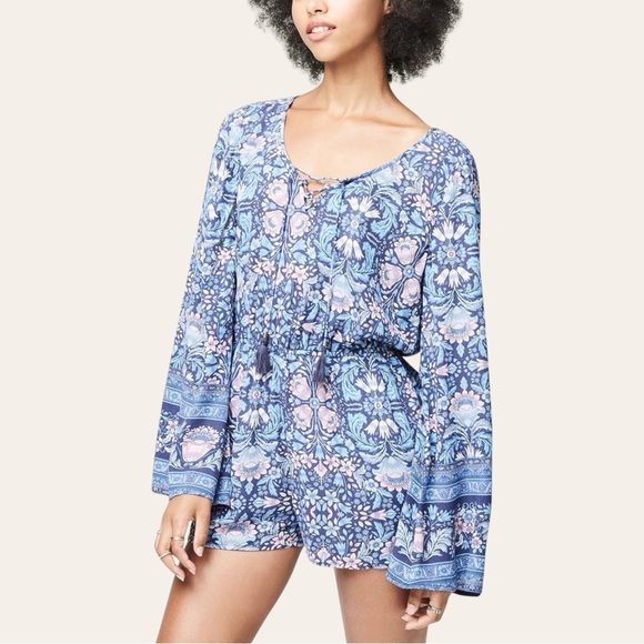 Aeropostale | Pants & Jumpsuits | Aeropostale Boho Floral Print Bell ...